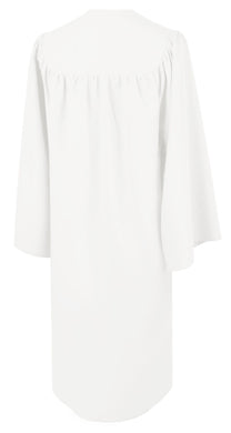 Matte White Choir Robe - Churchgoers